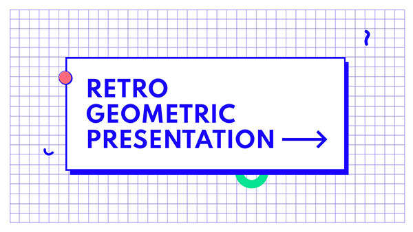 Presentazione retro geometrica | Template di Genially